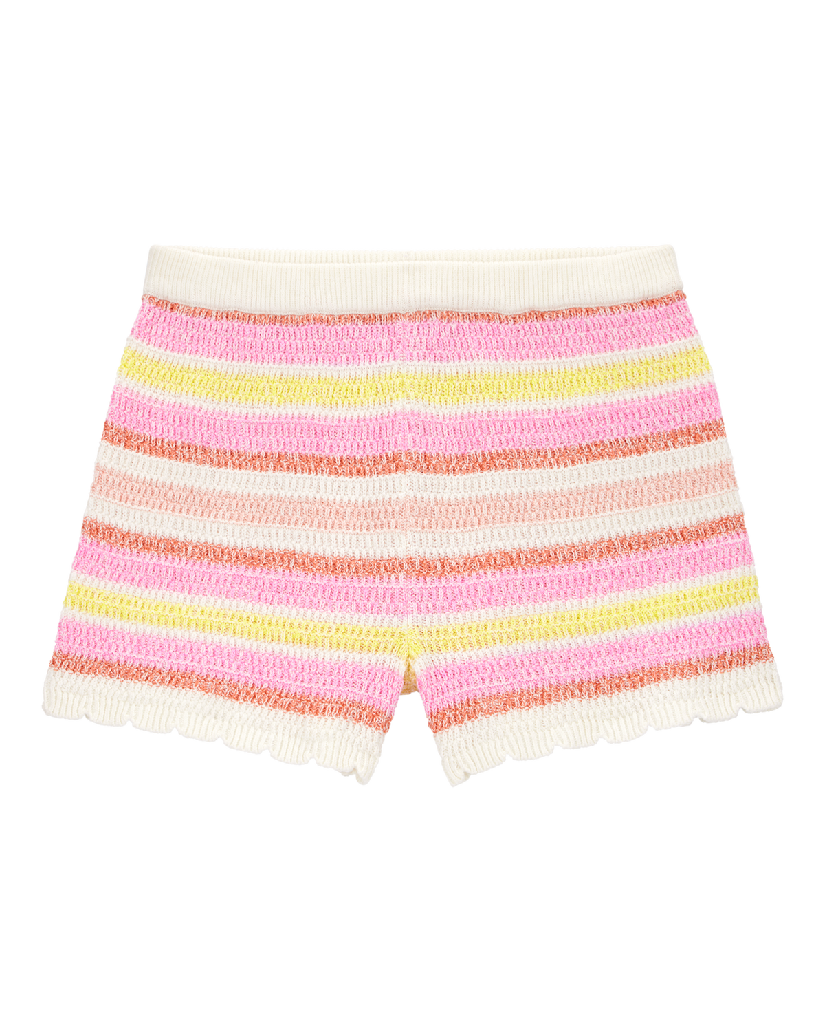 Kid Striped Crotchet Knit Shorts - OshKosh | Carter's Kid Striped Crotchet Knit Shorts - OshKosh | Carter's