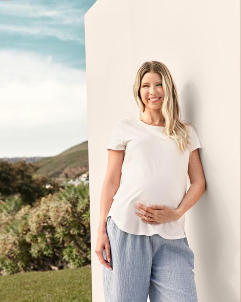 Adult Women's Maternity Loose-Fit Tee - Little Planet | Carter's