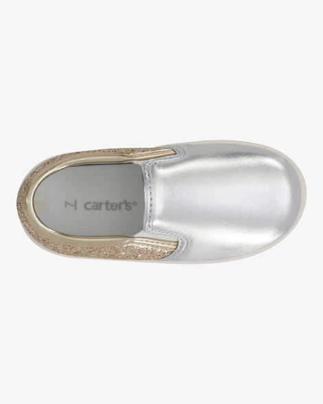 Toddler Metallic Slip-On Casual Shoes - Carter's | Carter's
