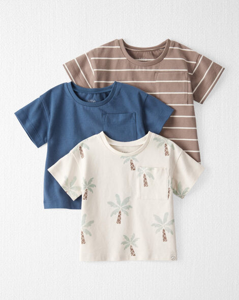 Baby 3-Pack Organic Cotton Tees - Little Planet | Carter's