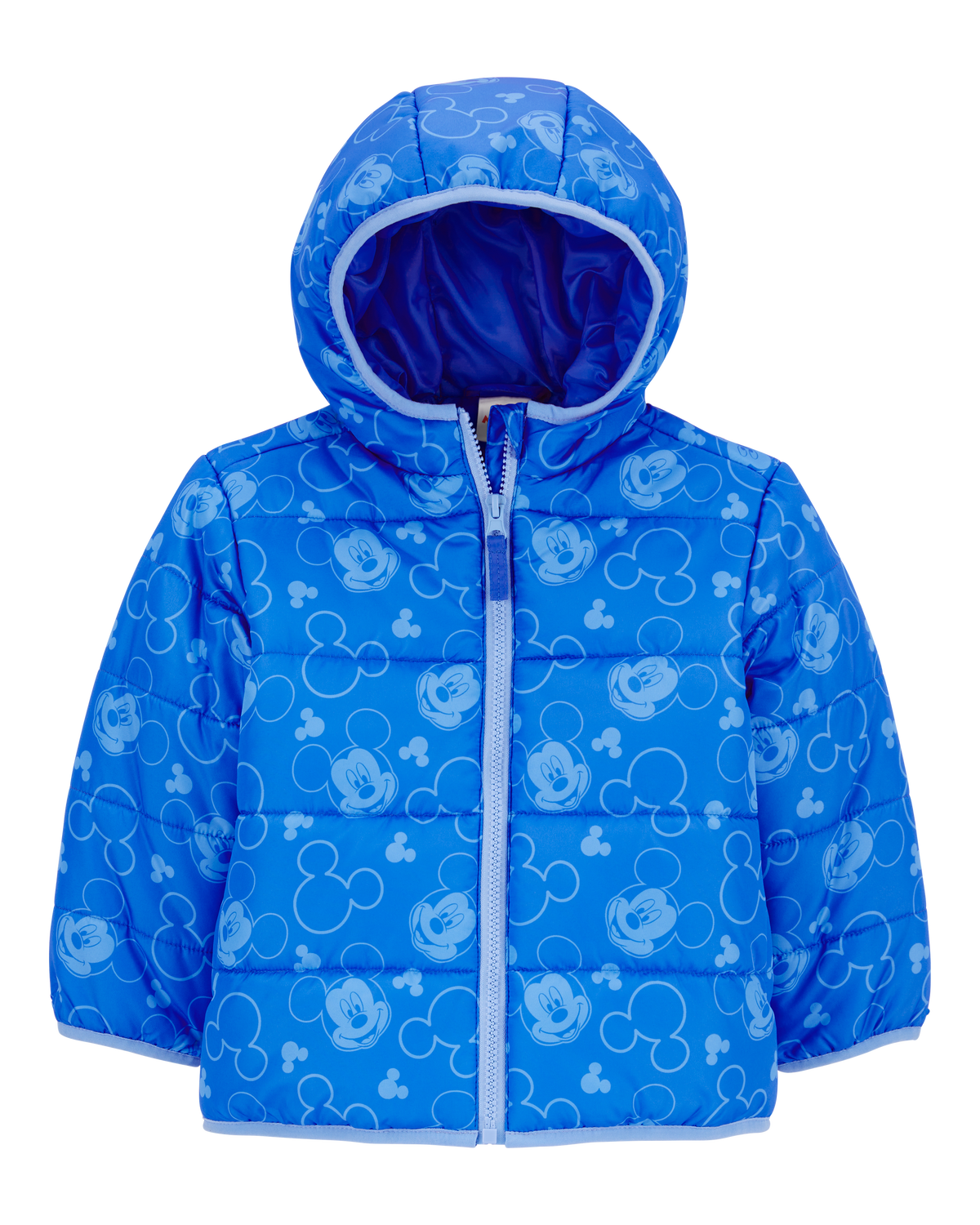 Toddler Mickey Mouse Puffer Jacket - Blue - Carter's | Carter's