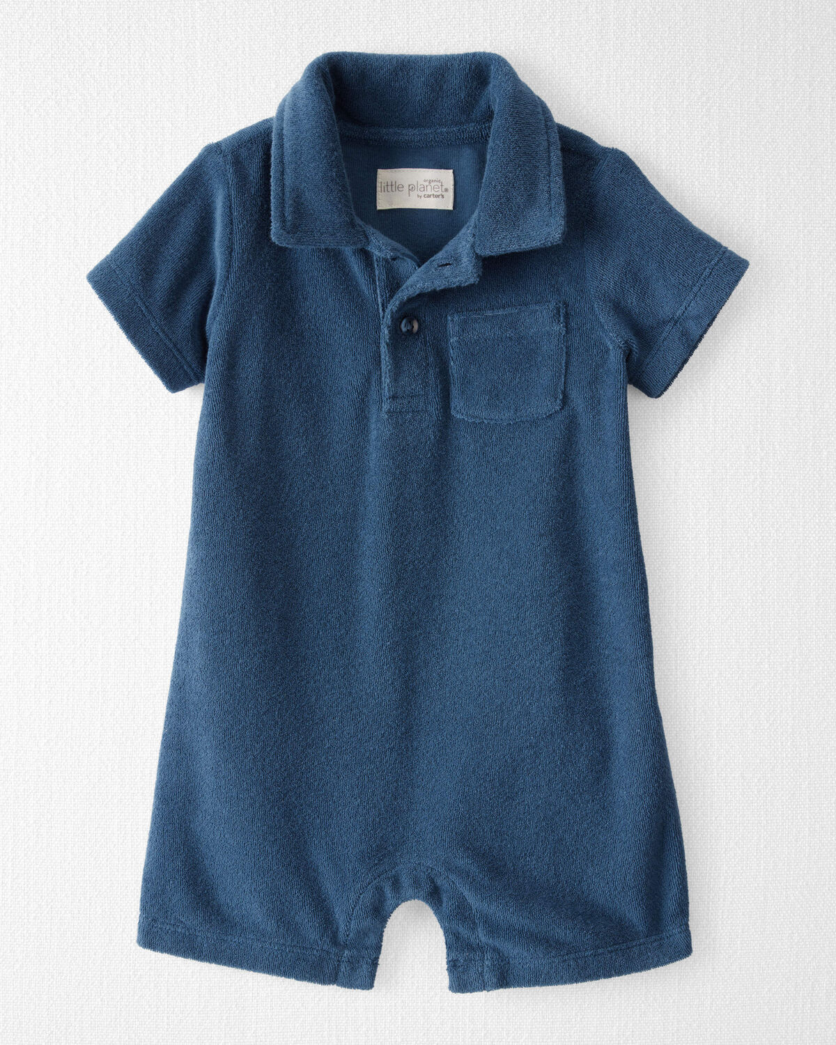 Baby Terry Romper Made With Organic Cotton - Little Planet | Carter's