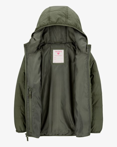 Kid Packable Pocket Puffer - Carter's | Carter's