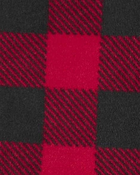 Baby 3-Piece Buffalo Check Fleece Little Vest Set - Carter's | Carter's