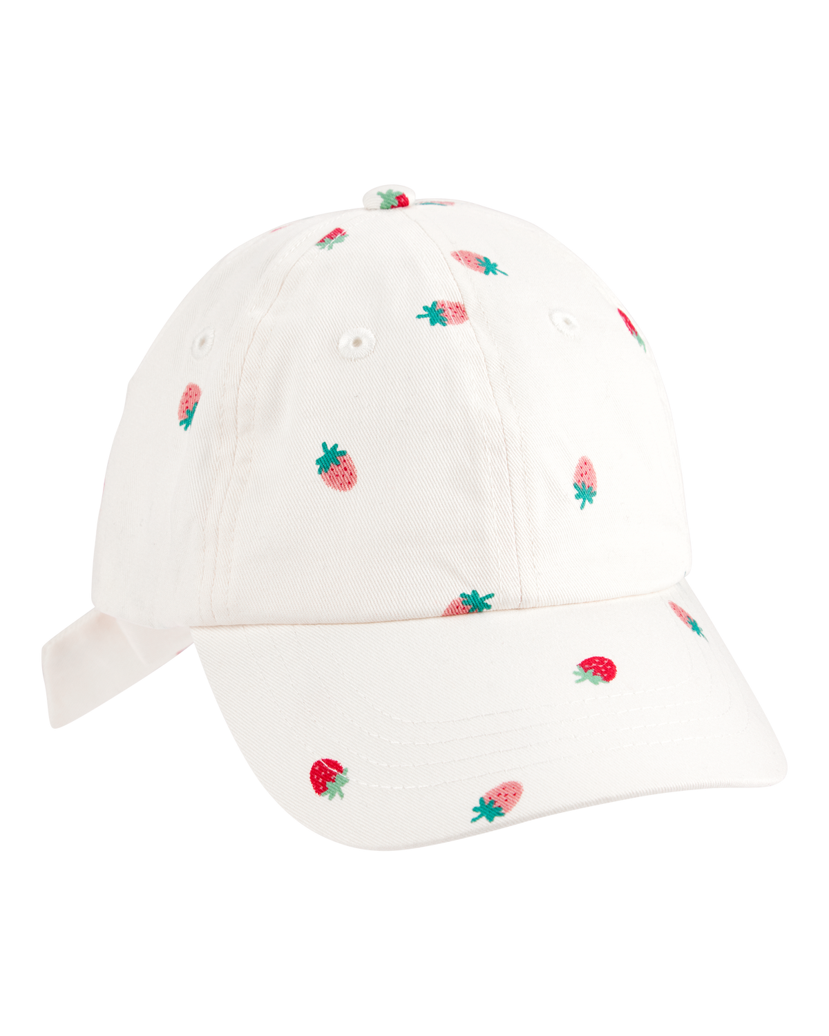Toddler Strawberry Print Bow Baseball Cap - Carter's | Carter's
