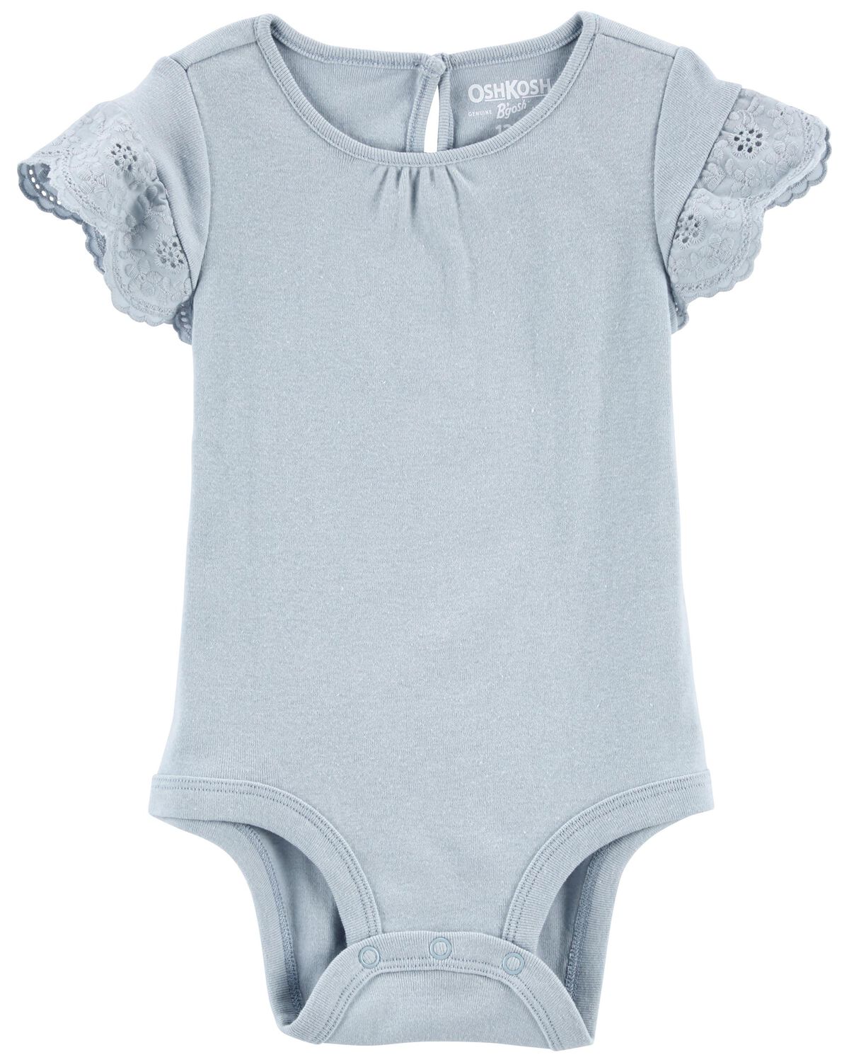 Baby Eyelet Ruffle Bodysuit - OshKosh | Carter's