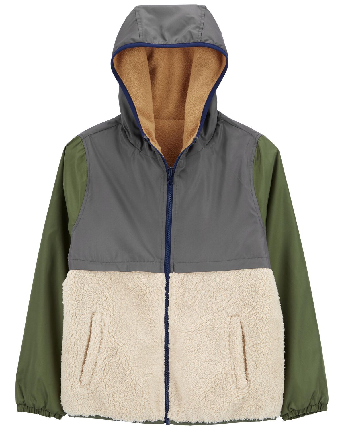 Kid Reversible Colorblock Jacket - OshKosh | Carter's