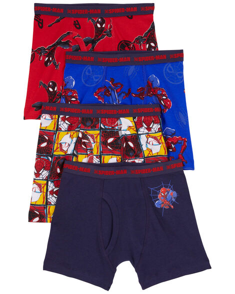 Kid 4-Pack Spider-Man Boxer Briefs Underwear - Carter's | Carter's