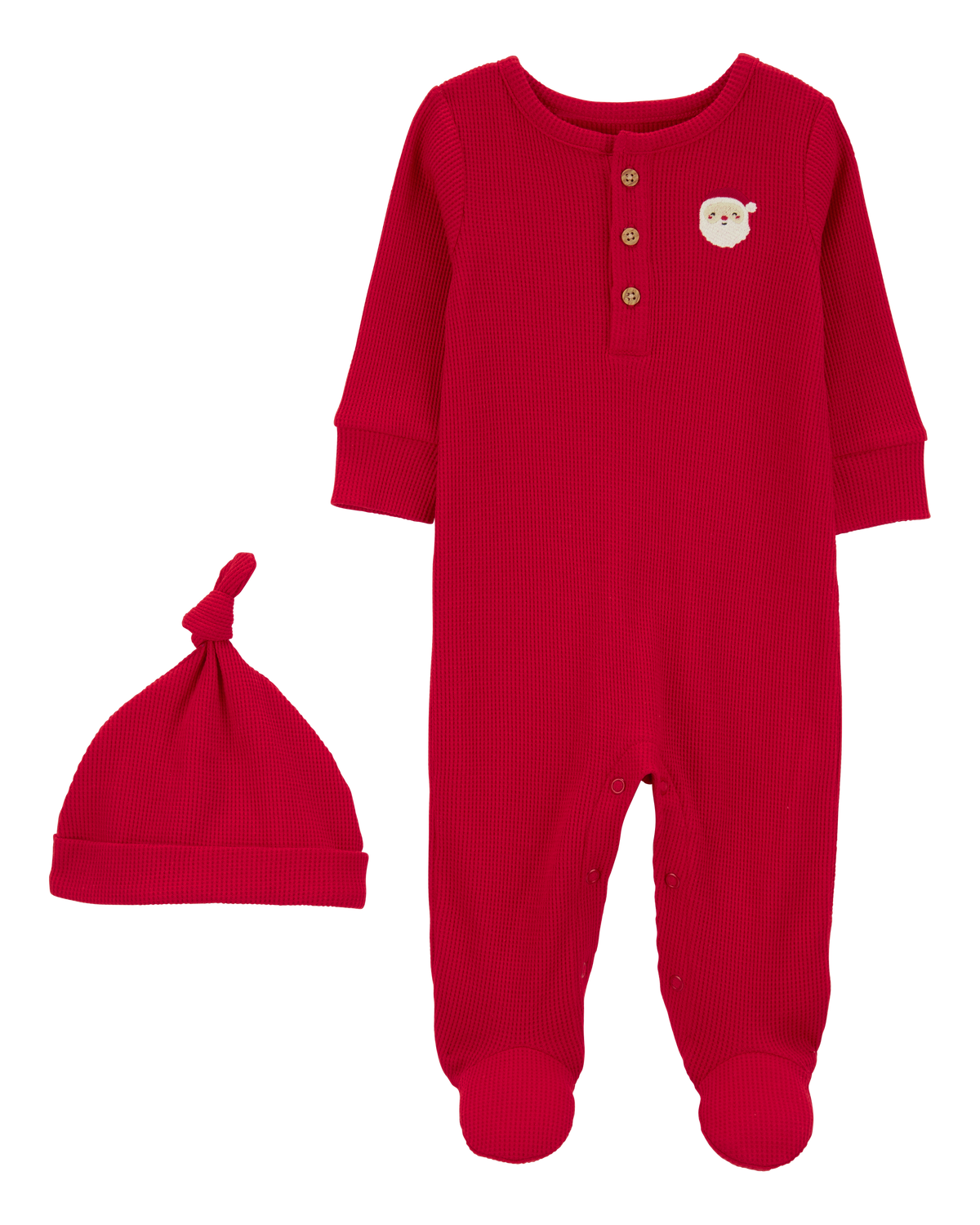 Baby 2-Piece Red Santa Sleep and Play Set - Carter's | Carter's
