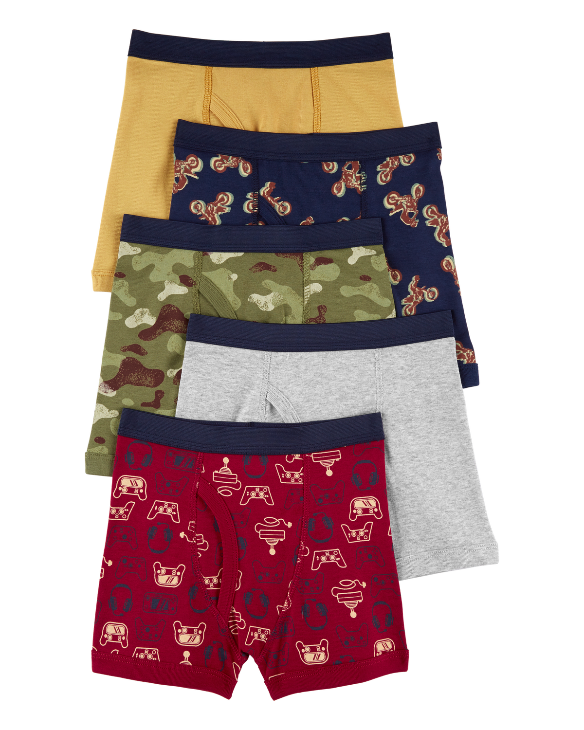 Boys 5-Pack Boxer Briefs Underwear - Carter's | Carter's