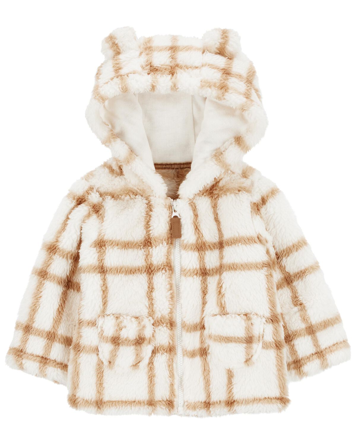 Baby Zip-Up Sherpa Jacket - Carter's | Carter's