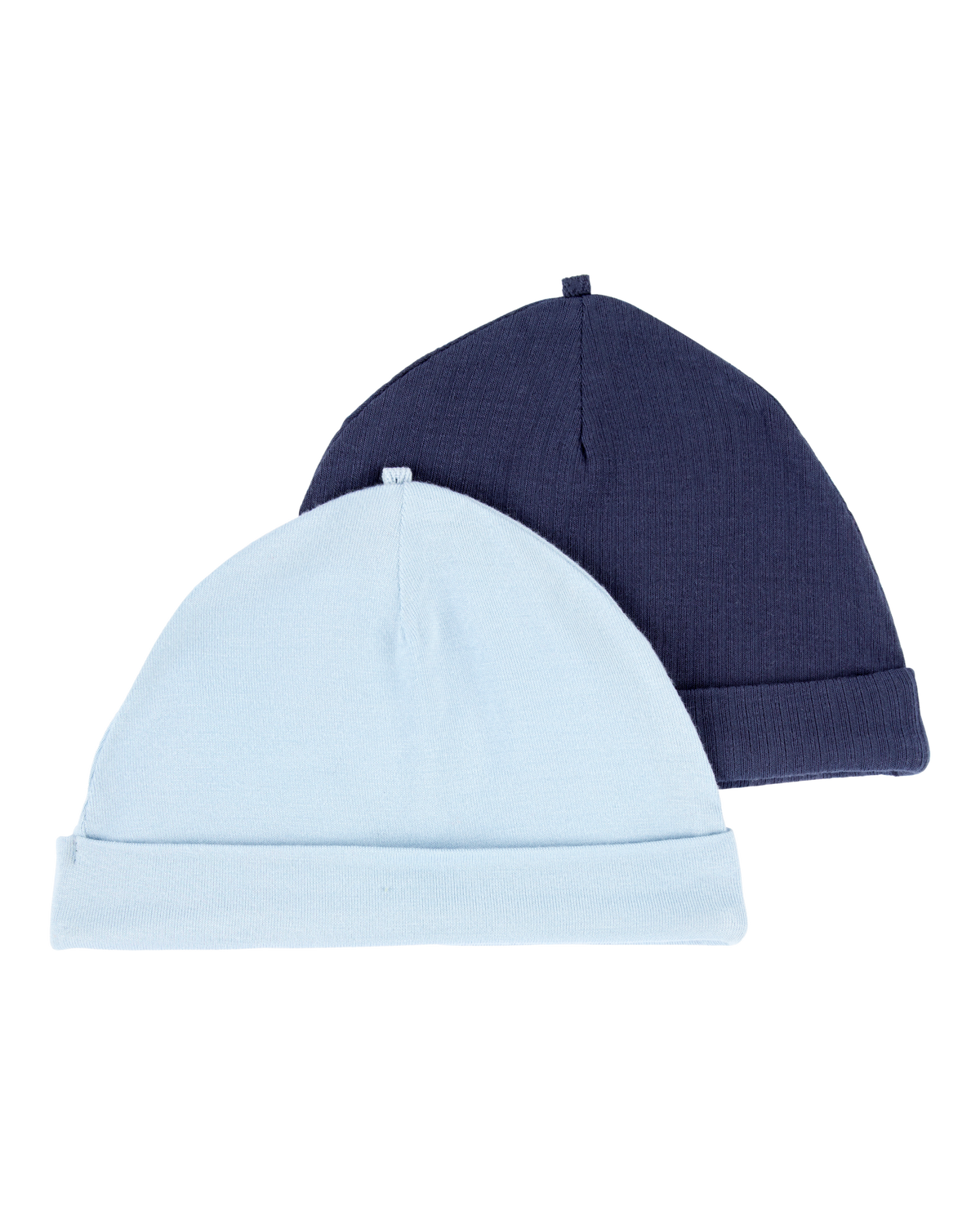 Baby Boy 2-Pack PurelySoft Caps - Blue - Carter's | Carter's