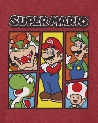 Kids Super Mario® Shirts, Pajamas and Swim Trunks | Carter's