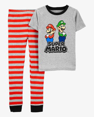 Kids Super Mario® Shirts, Pajamas and Swim Trunks | Carter's