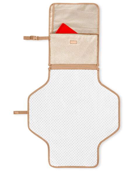 Pronto Signature Changing Station - Beige Swirl Dot - Skip Hop | Carter's