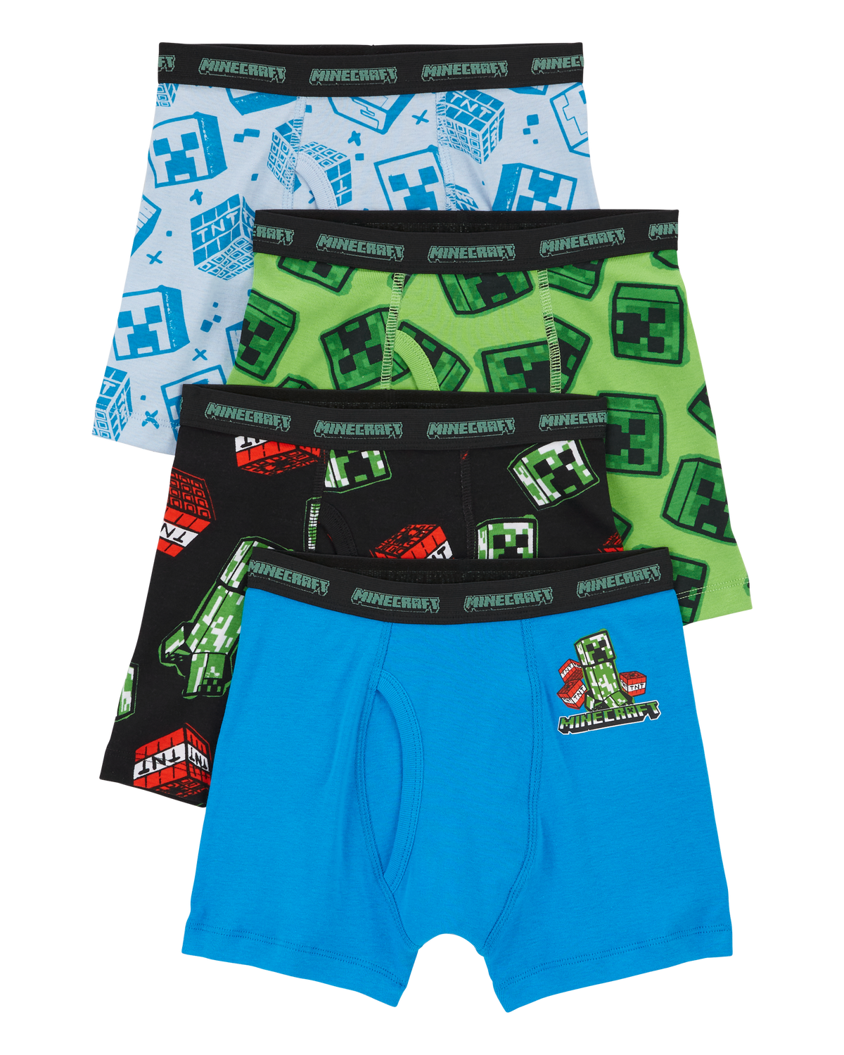 Kid 4-Pack Minecraft Boxer Briefs Underwear - Carter's | Carter's