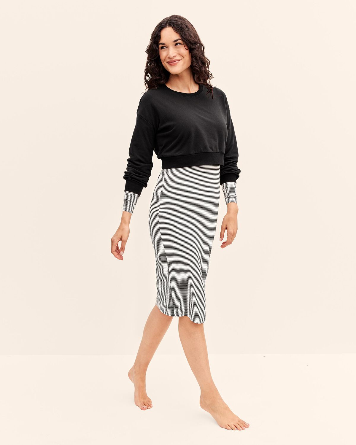 Adult Women's Maternity 2-In-1 Step Out Dress - Little Planet | Carter's