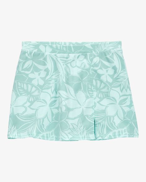 Girls Floral Golf Skort - Blue - Carter's | Carter's