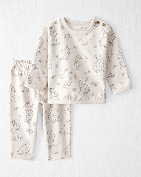 Baby 2-Piece Organic Cotton French Terry Set - Little Planet | Carter's