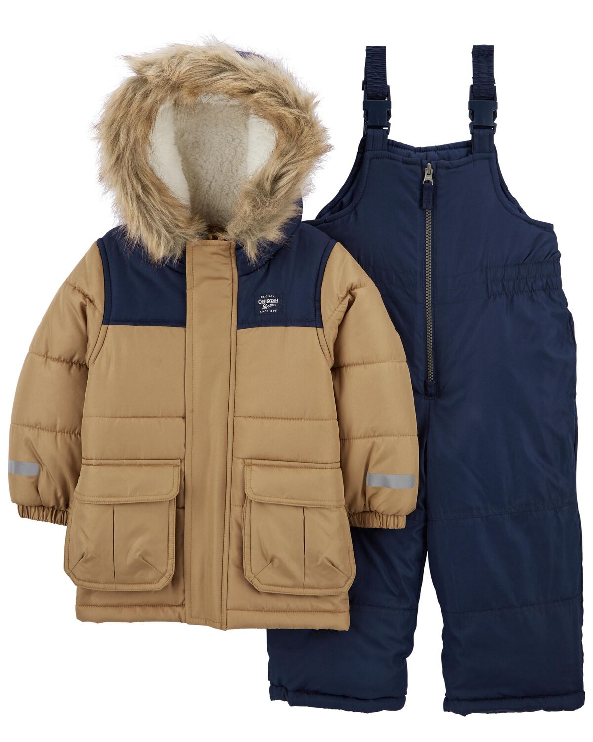 Toddler 2-Piece Hooded Snowsuit - OshKosh | Carter's