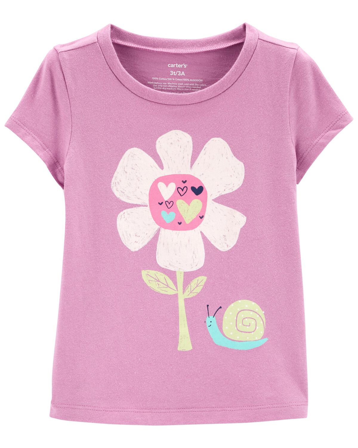 Baby Floral Graphic Tee - Carter's | Carter's