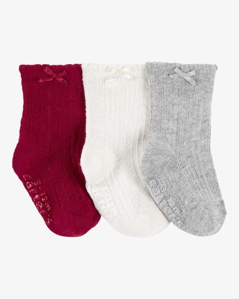 Baby 3-Pack Booties - Carter's | Carter's