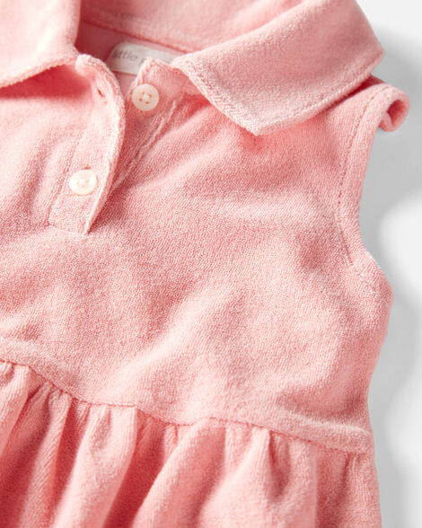 Toddler French Terry Dress Made with Organic Cotton - Little Planet ...
