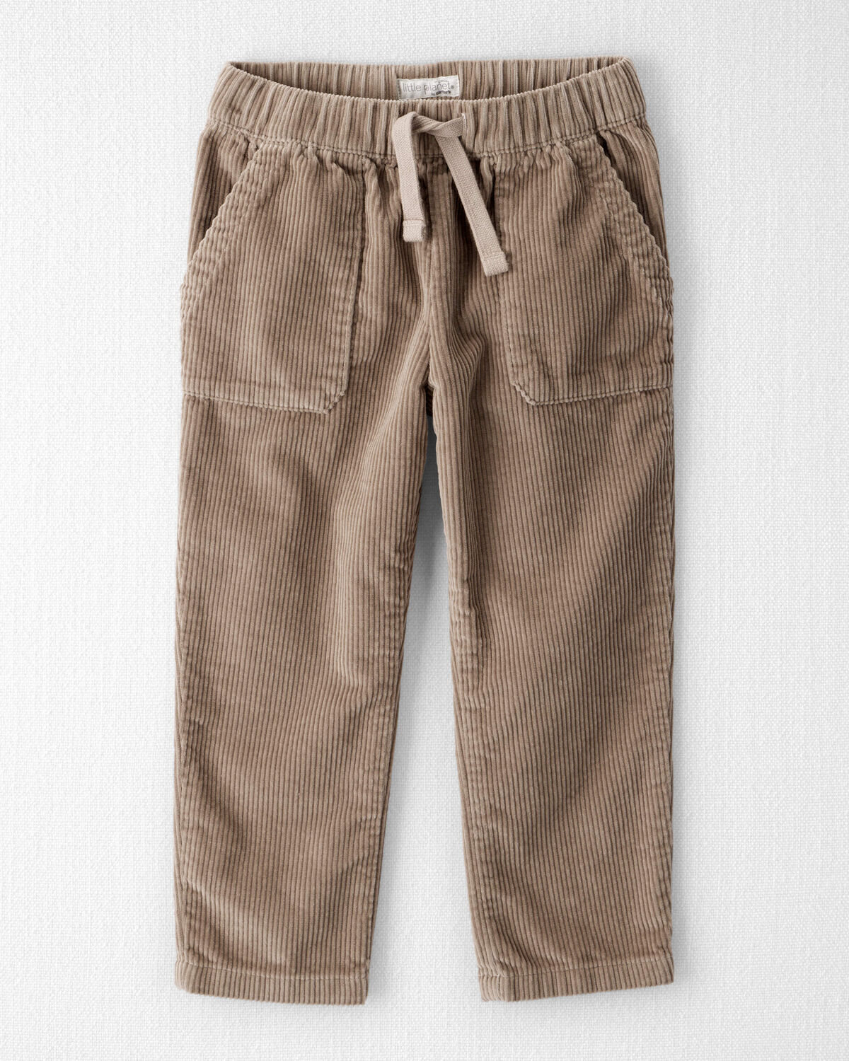 Toddler Organic Cotton Corduroy Drawstring Pants - Little Planet | Carter's