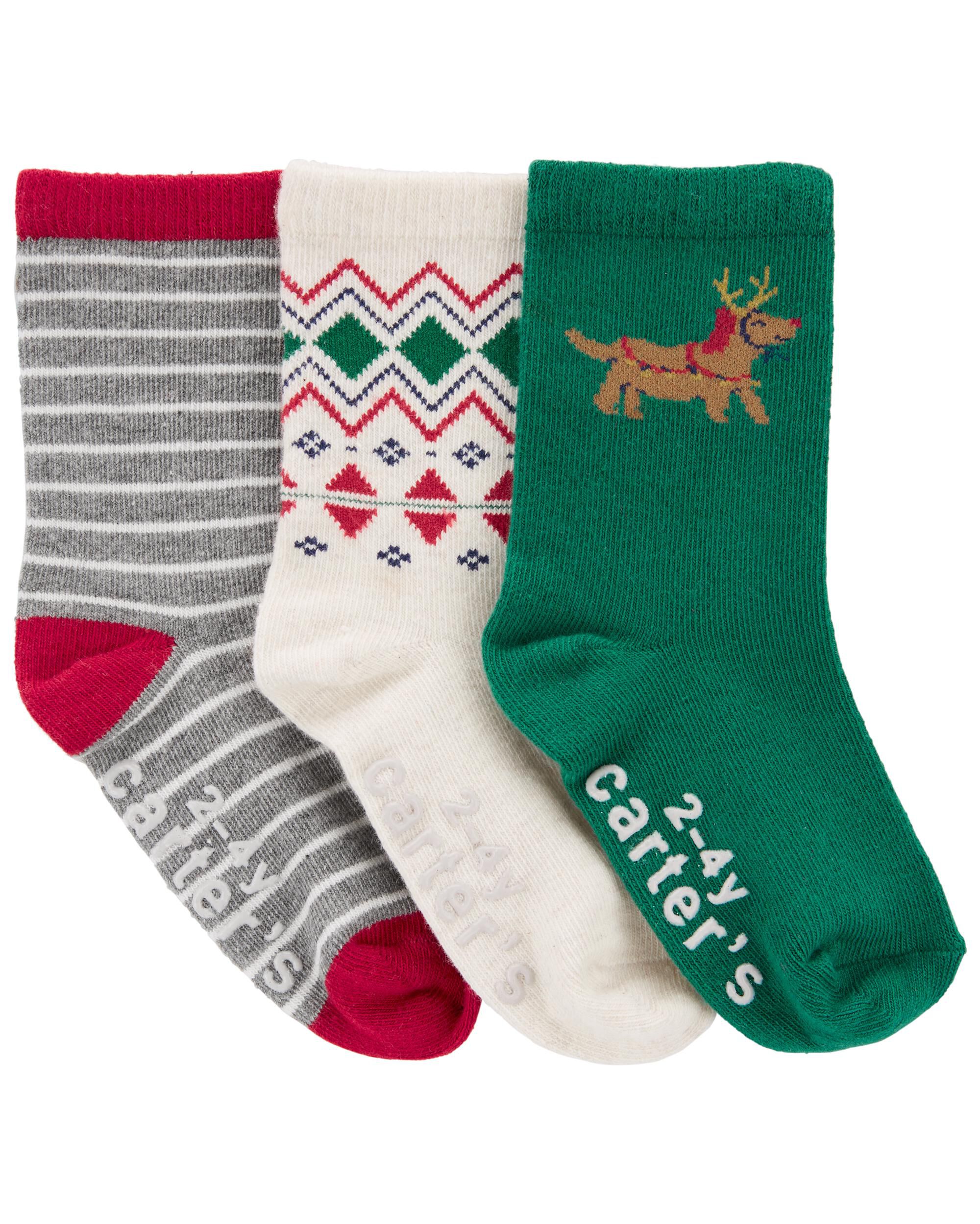 Toddlers christmas socks store