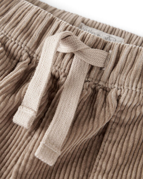 Toddler Organic Cotton Corduroy Drawstring Pants - Little Planet | Carter's