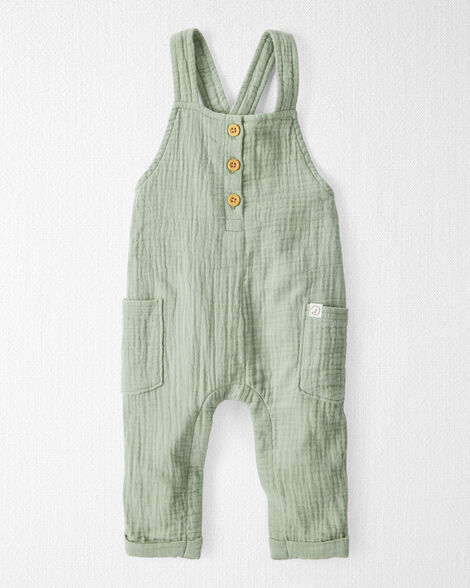 Baby Organic Cotton Gauze Overalls - Little Planet | Carter's