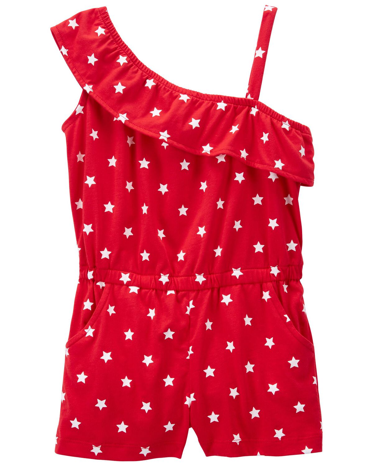 Toddler Stars Ruffle Romper - Carter's | Carter's
