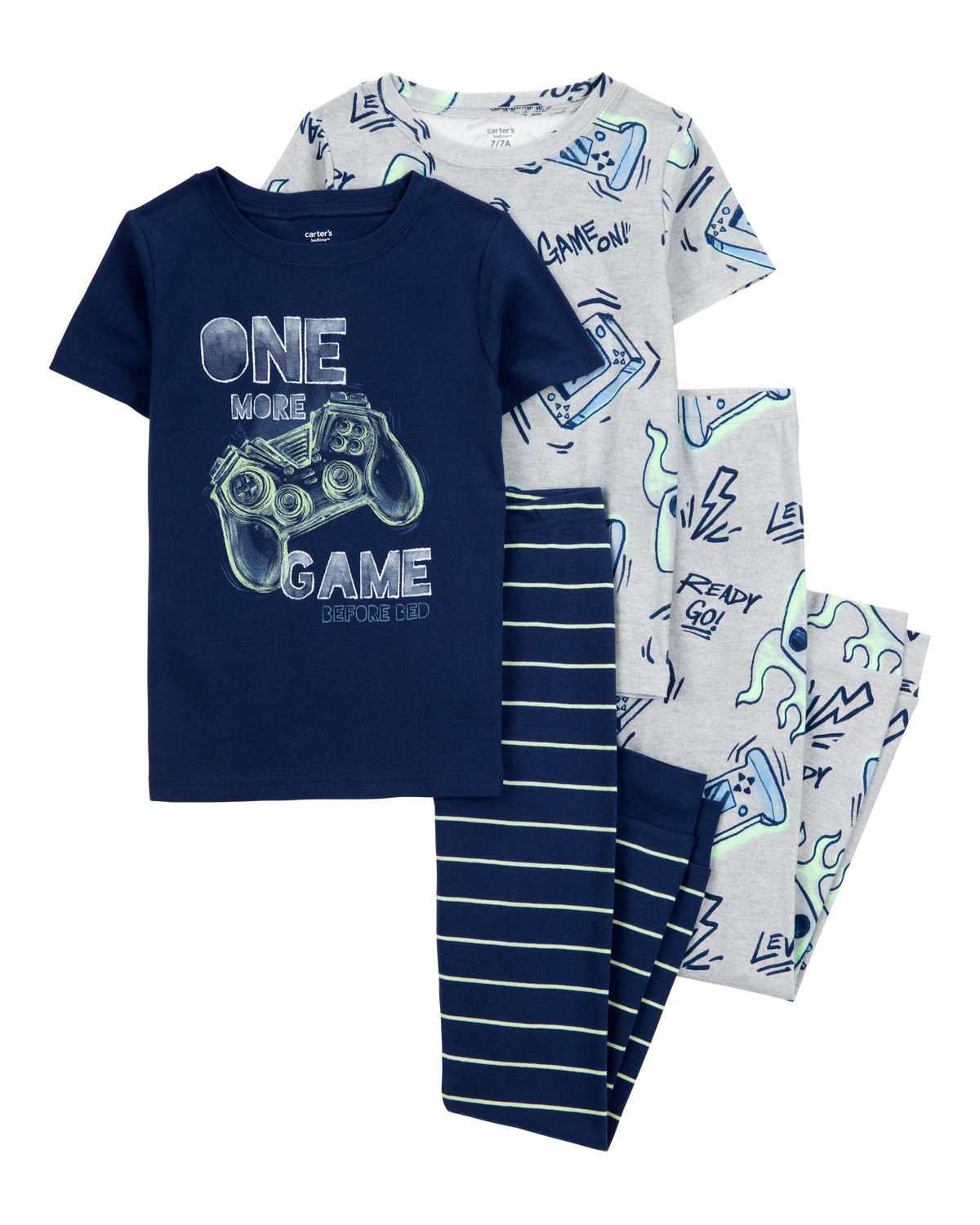 Kid 4-Piece Gamer Cotton Pajamas - Carter's | Carter's