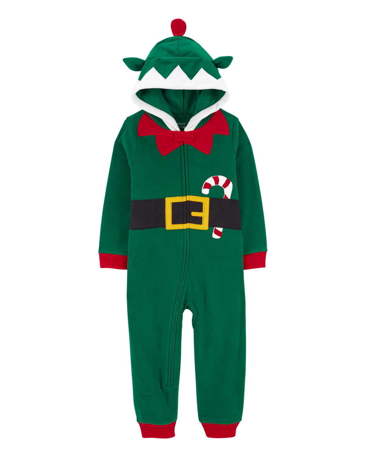 Toddler 1-Piece Elf Fleece Costume Pajamas - Carter's | Carter's