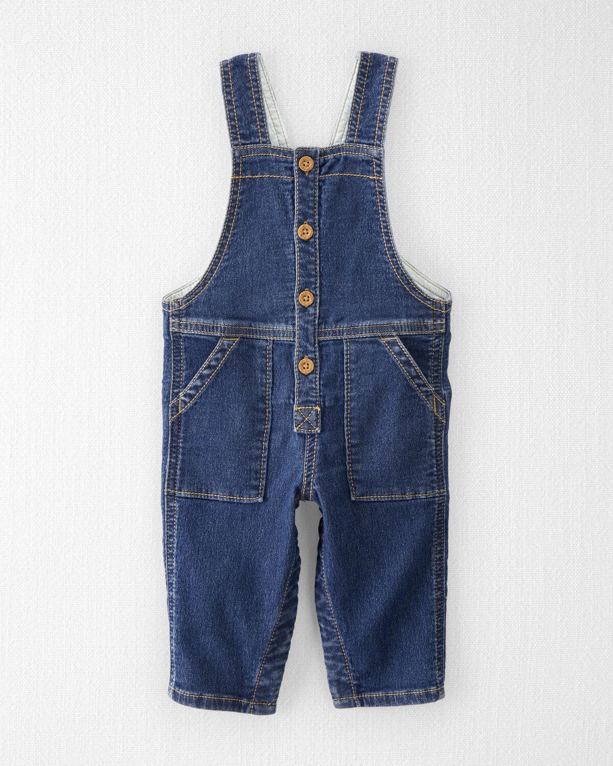 Baby Denim Overalls Made With Organic Cotton - Little Planet | Carter's