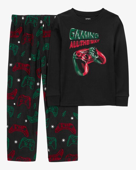 Kid 2-Piece Gamer Fleece & Cotton Pajamas - Carter's | Carter's