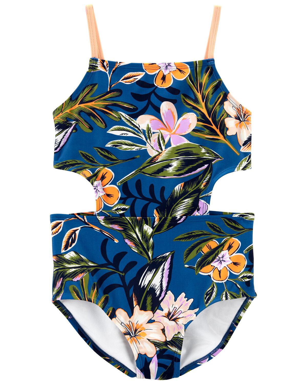 Kid Floral Print Cut-Out Swimsuit - OshKosh B'gosh | Carter's