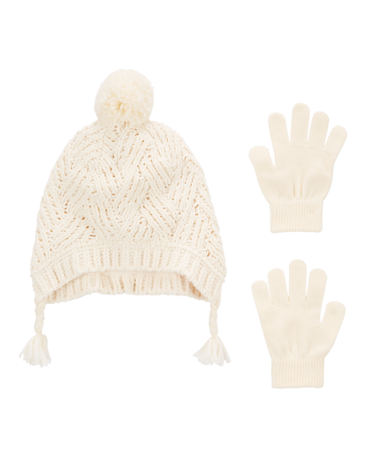 Girls hat and gloves store