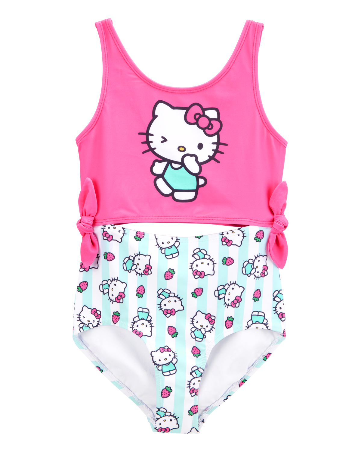 Girls Hello Kitty® 1-Piece Swimsuit - Pink/Blue - Carter's | Carter's