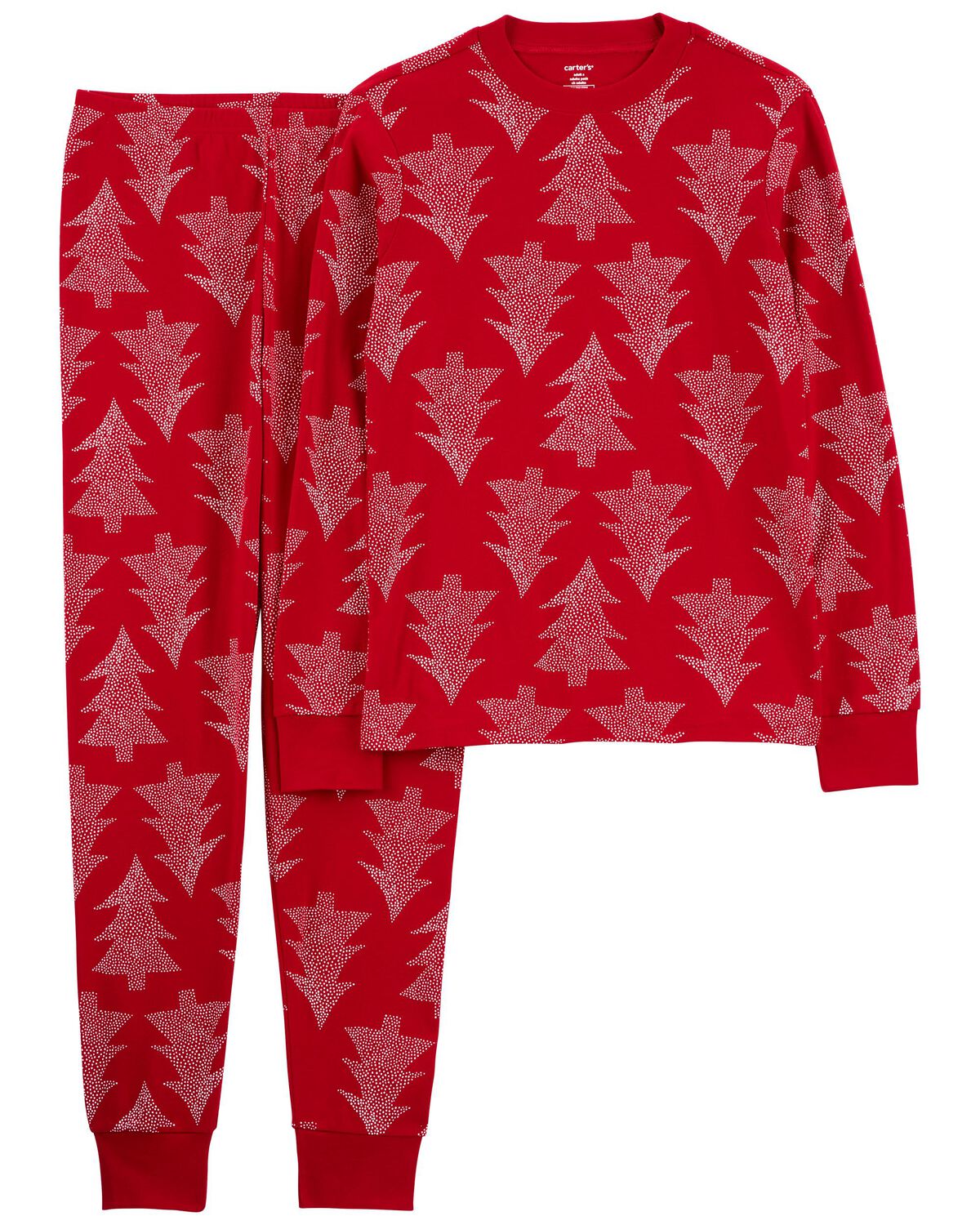 Adult 2 Piece Christmas Trees 100 Snug Fit Cotton Pajamas Carters Carters