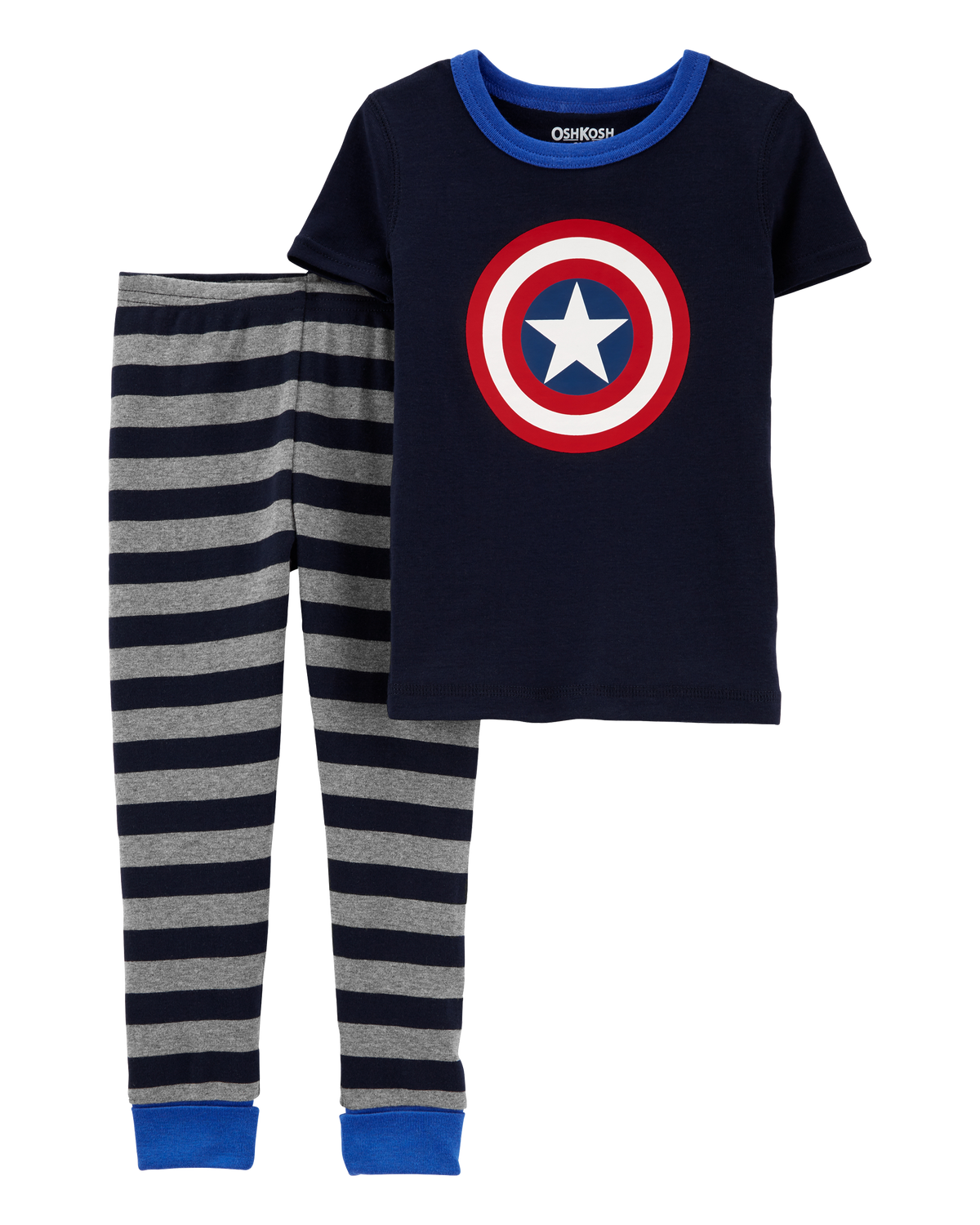 Toddler 2-Piece Captain America 100% Snug Fit Cotton Pajamas - Carter's ...
