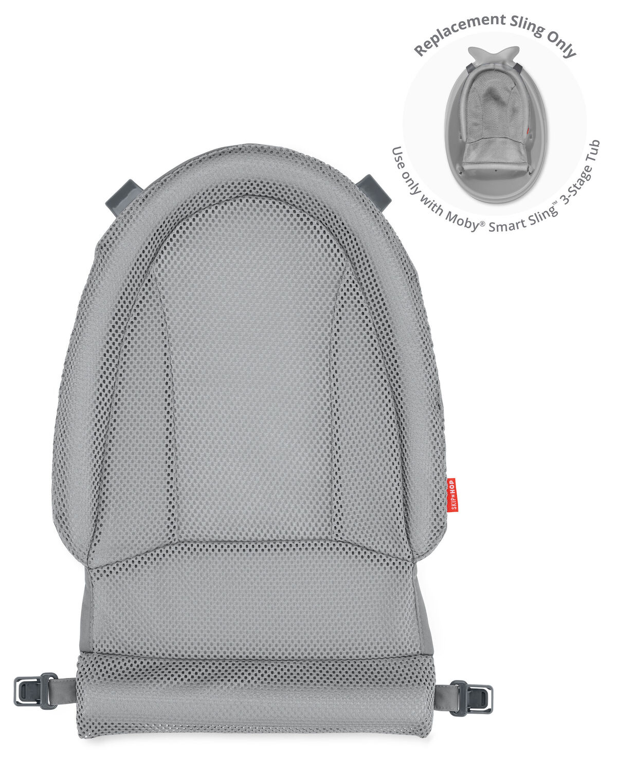 MOBY® Smart Sling™ 3-Stage Tub Sling - Grey - Skip Hop | Carter's