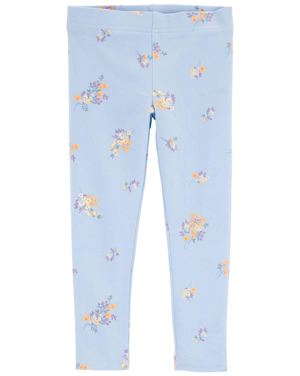 Blue Baby Vintage Floral Stretch Leggings | carters.com