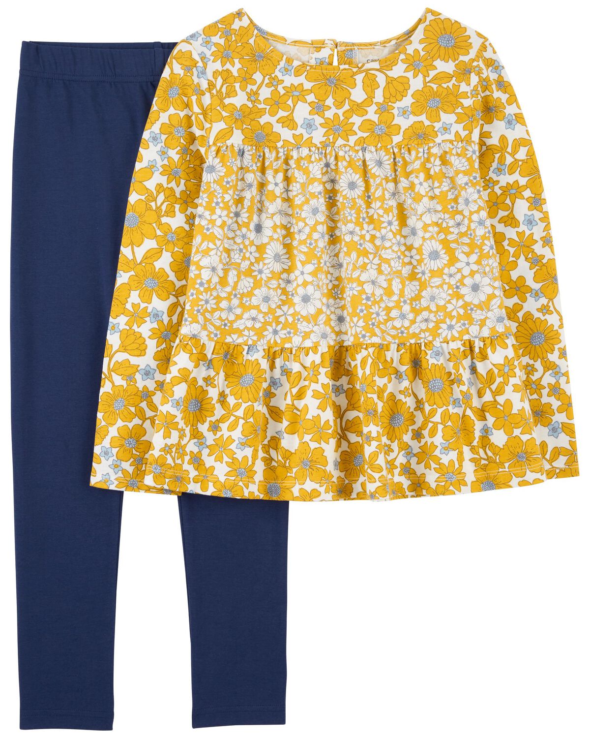 Kid 2-Piece Floral Top & Legging Set - Carter's | Carter's
