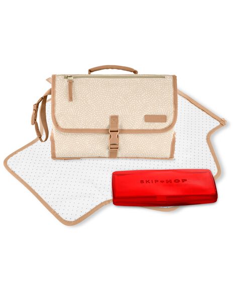 Pronto Signature Changing Station - Beige Swirl Dot - Skip Hop | Carter's