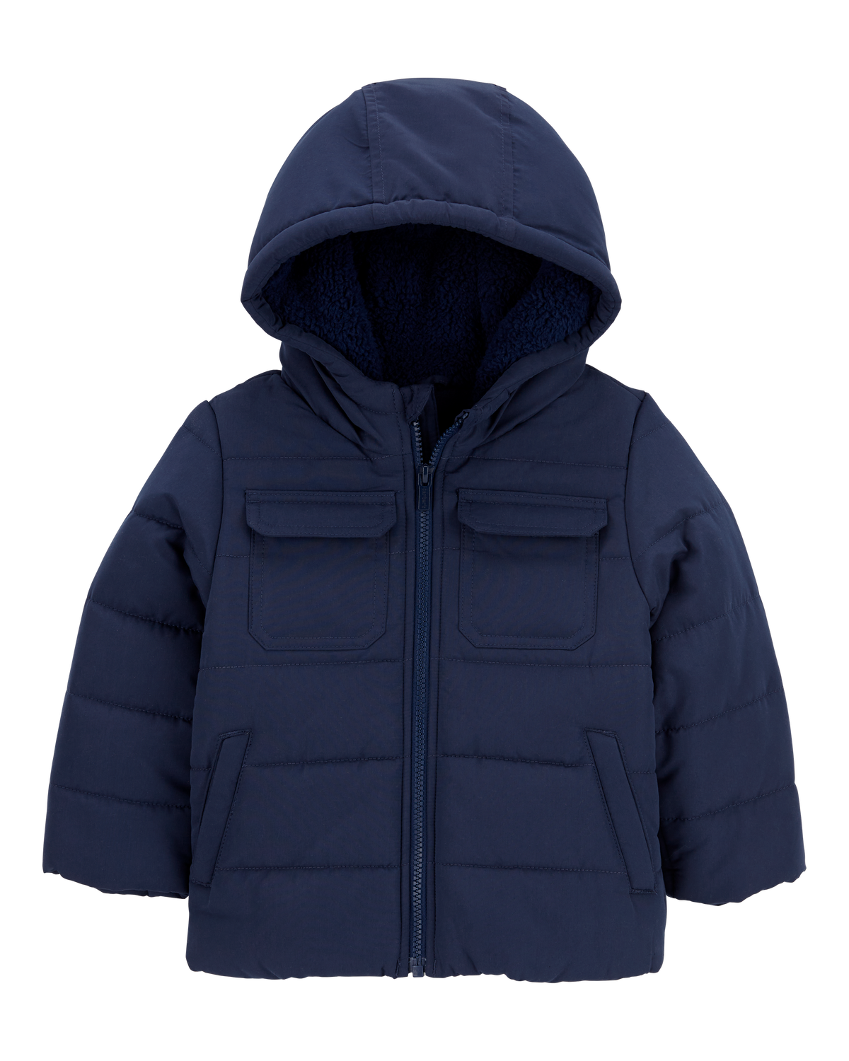 Toddler Zip-Up Hooded Puffer - Carter's | Carter's
