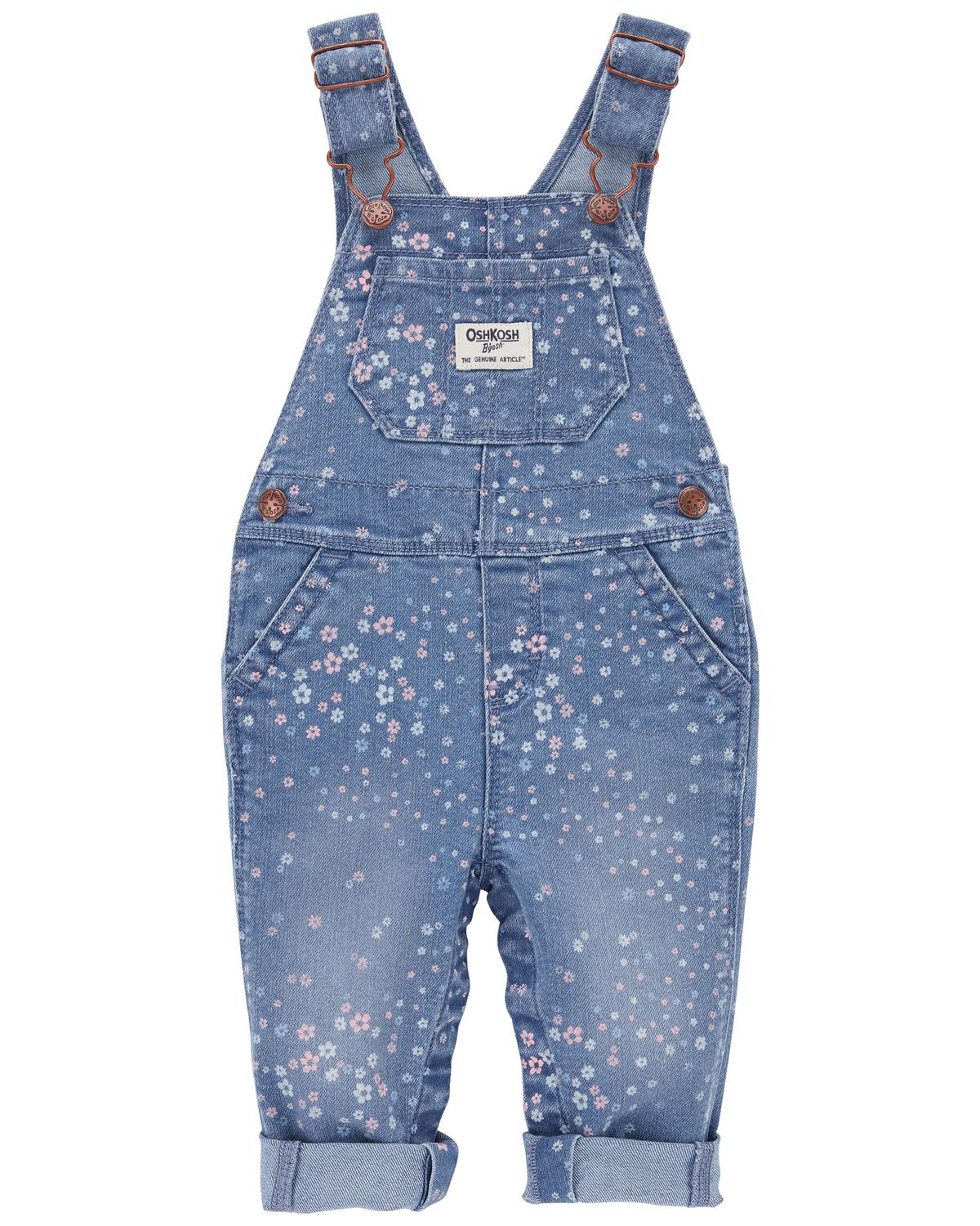 Baby Daisy Print Classic Overalls - OshKosh | Carter's