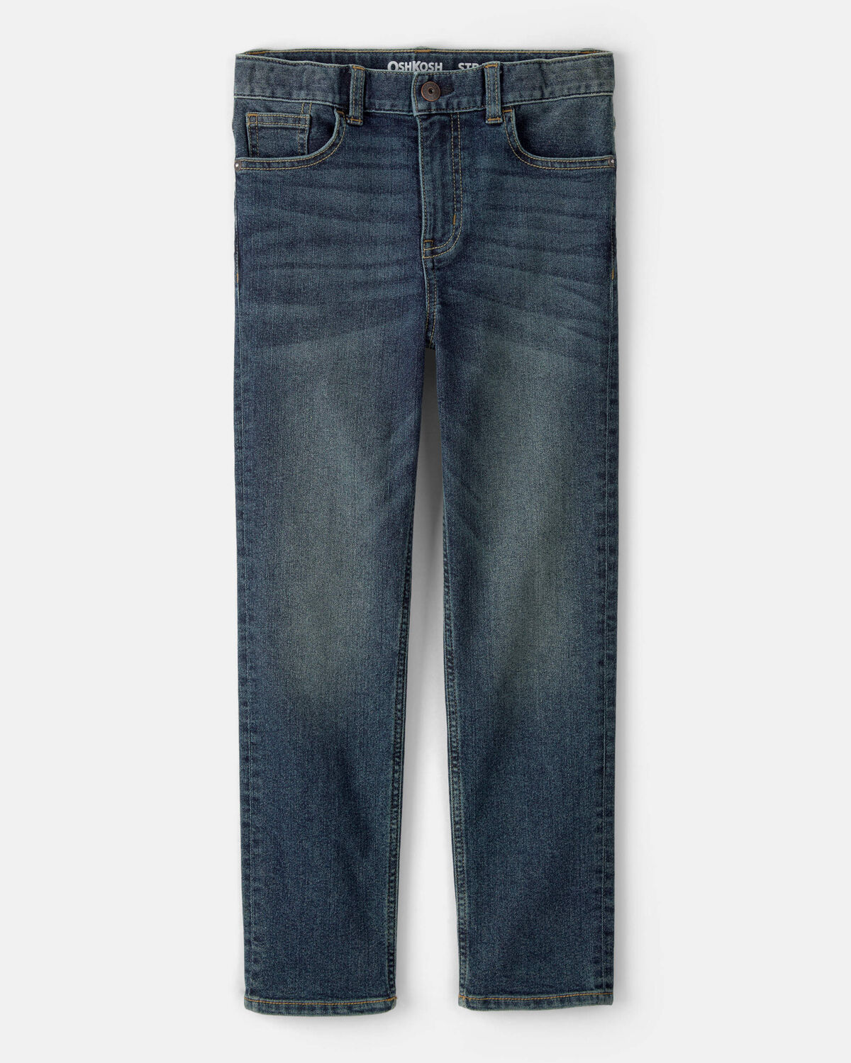 Kid Dark Wash Straight-Leg Jeans - OshKosh | Carter's