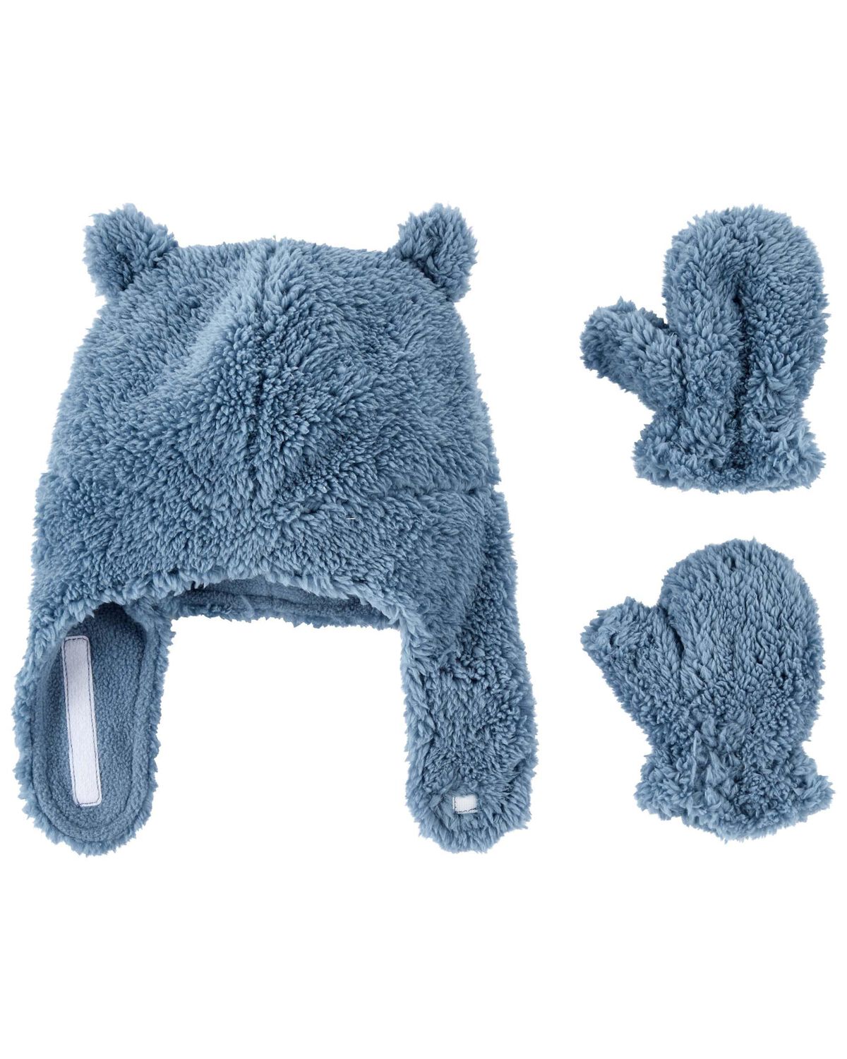 Baby 2-Pack Sherpa Hat & Mitten Set - Carter's | Carter's