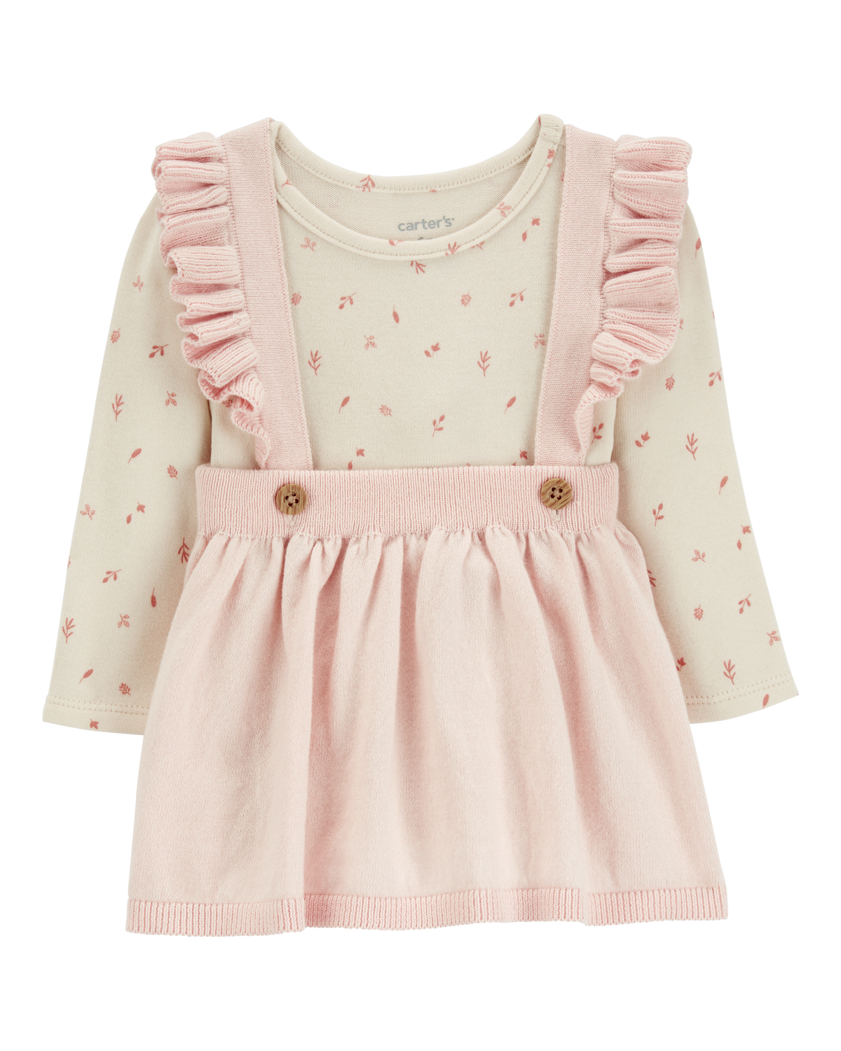 Baby 2-Piece Long-Sleeve Bodysuit & Sweater Knit Jumper Set - Carter's ...